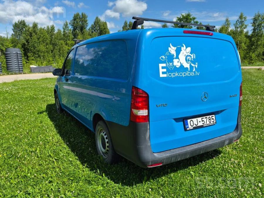 Zils Mercedes-Benz Vito 2016 Jēkabpils, ar dzinēja tilpumu 2.20 L un nobraukumu 327 tūkst. km par 7150 €, foto 4 vietnē AUTOMOTO.COM.LV