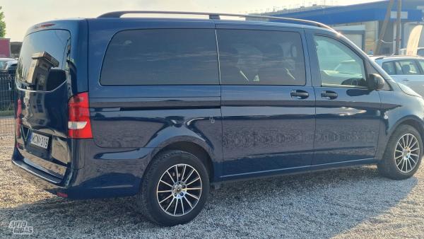 Blue Mercedes-Benz Vito 2016 in Kretinga, with an engine capacity of 2.00 L and mileage of 204 thousand km for 18300 €, photo 6 on AUTOMOTO.COM.LV
