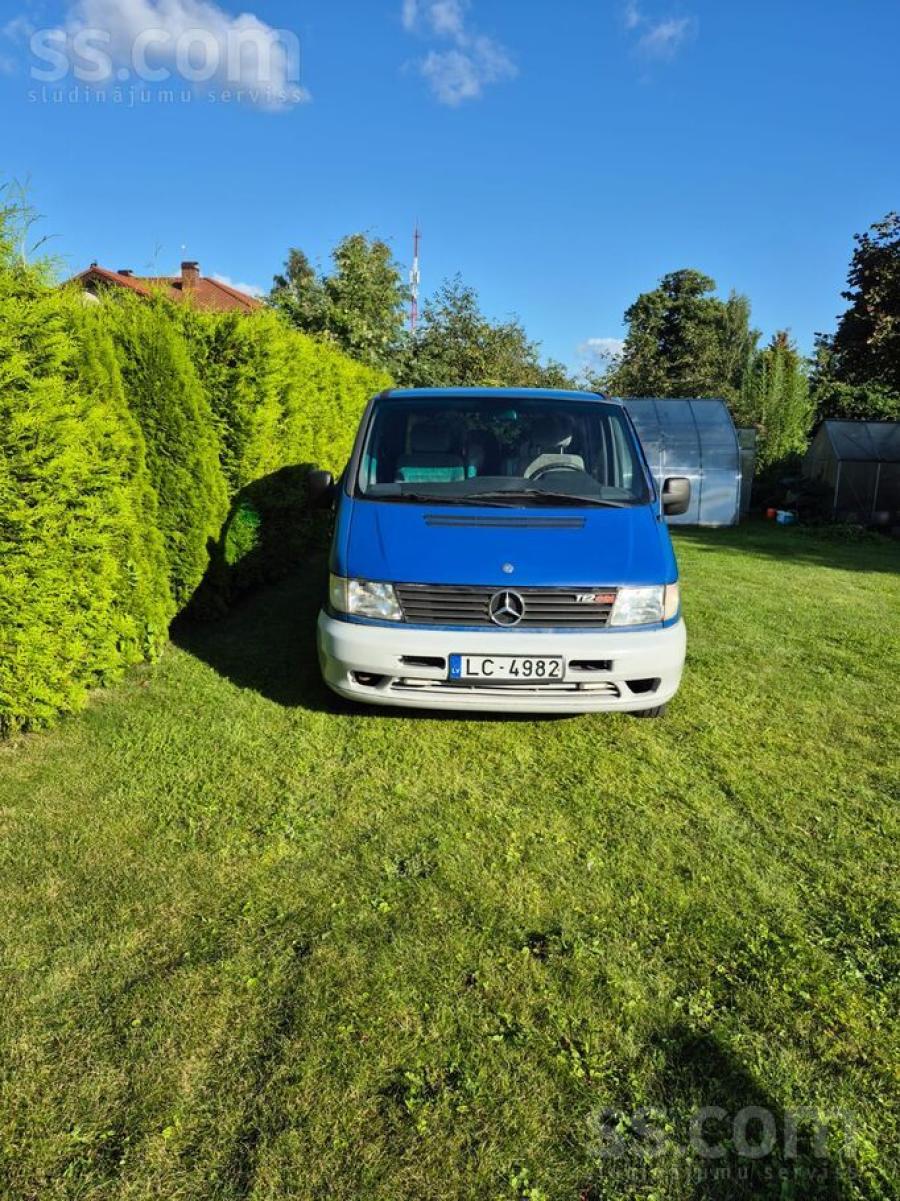 Blue Mercedes-Benz Vito 2003 in Kuldiga, with an engine capacity of 2.20 L and mileage of 263 thousand km for 2000 €, photo 1 on AUTOMOTO.COM.LV
