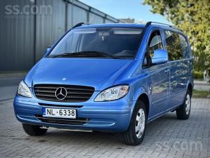 Blue Mercedes-Benz Vito 2007 in Riga, with an engine capacity of 2.20 L and mileage of 471 thousand km for 4000 €, photo 3 on AUTOMOTO.COM.LV