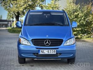 Blue Mercedes-Benz Vito 2007 in Riga, with an engine capacity of 2.20 L and mileage of 471 thousand km for 4000 €, photo 4 on AUTOMOTO.COM.LV