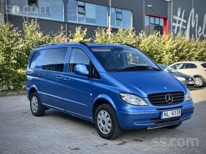 Blue Mercedes-Benz Vito 2007 in Riga, with an engine capacity of 2.20 L and mileage of 471 thousand km for 4000 €, photo 5 on AUTOMOTO.COM.LV