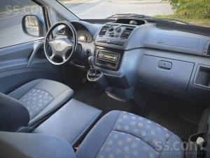 Blue Mercedes-Benz Vito 2007 in Riga, with an engine capacity of 2.20 L and mileage of 471 thousand km for 4000 €, photo 14 on AUTOMOTO.COM.LV