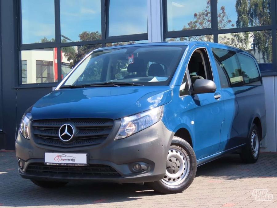 Blue Mercedes-Benz Vito 2019 in Kaunas, with an engine capacity of 2.10 L and mileage of 50 thousand km for 29973 €, photo 4 on AUTOMOTO.COM.LV