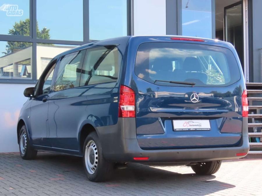 Blue Mercedes-Benz Vito 2019 in Kaunas, with an engine capacity of 2.10 L and mileage of 50 thousand km for 29973 €, photo 5 on AUTOMOTO.COM.LV