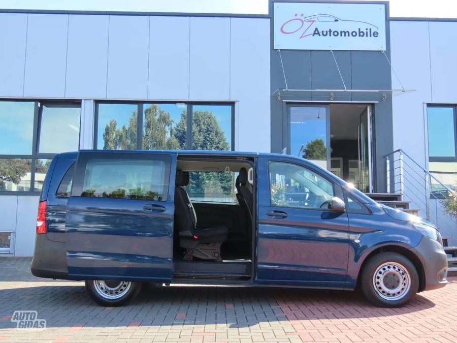 Blue Mercedes-Benz Vito 2019 in Kaunas, with an engine capacity of 2.10 L and mileage of 50 thousand km for 29973 €, photo 10 on AUTOMOTO.COM.LV
