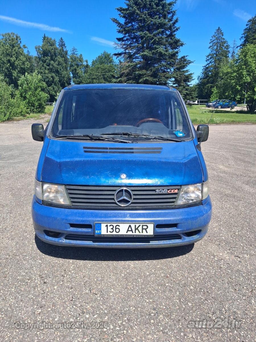 Zils Mercedes-Benz Vito 1999 Rakvere, ar dzinēja tilpumu 2.20 L un nobraukumu 400 tūkst. km par 800 €, foto 1 vietnē AUTOMOTO.COM.LV