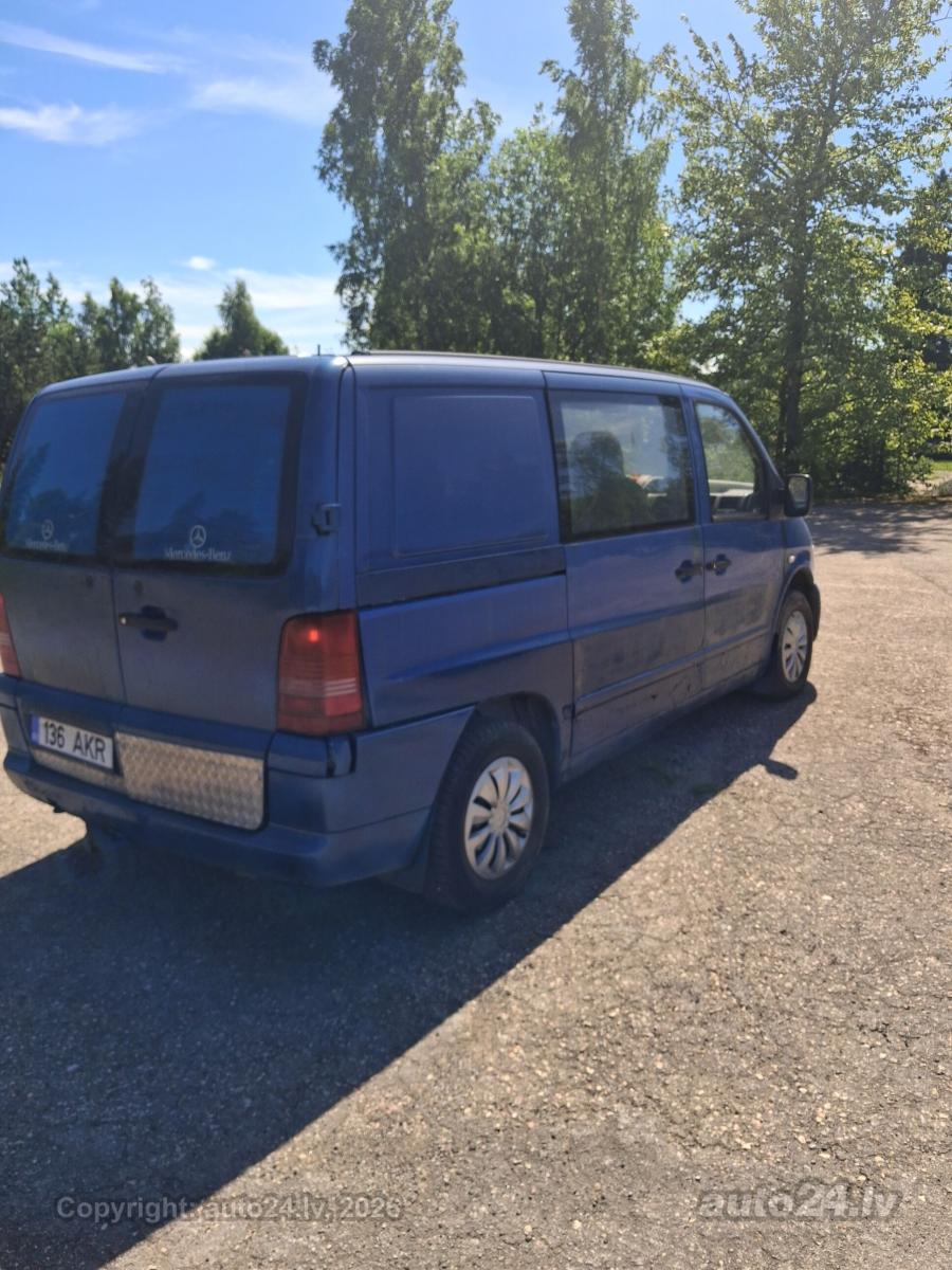 Zils Mercedes-Benz Vito 1999 Rakvere, ar dzinēja tilpumu 2.20 L un nobraukumu 400 tūkst. km par 800 €, foto 5 vietnē AUTOMOTO.COM.LV