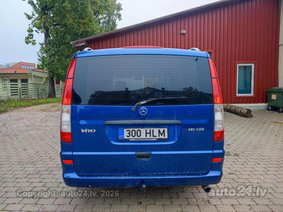 Zils Mercedes-Benz Vito 2006 Viljandi, ar dzinēja tilpumu 2.10 L un nobraukumu 0 tūkst. km par 4490 €, foto 4 vietnē AUTOMOTO.COM.LV