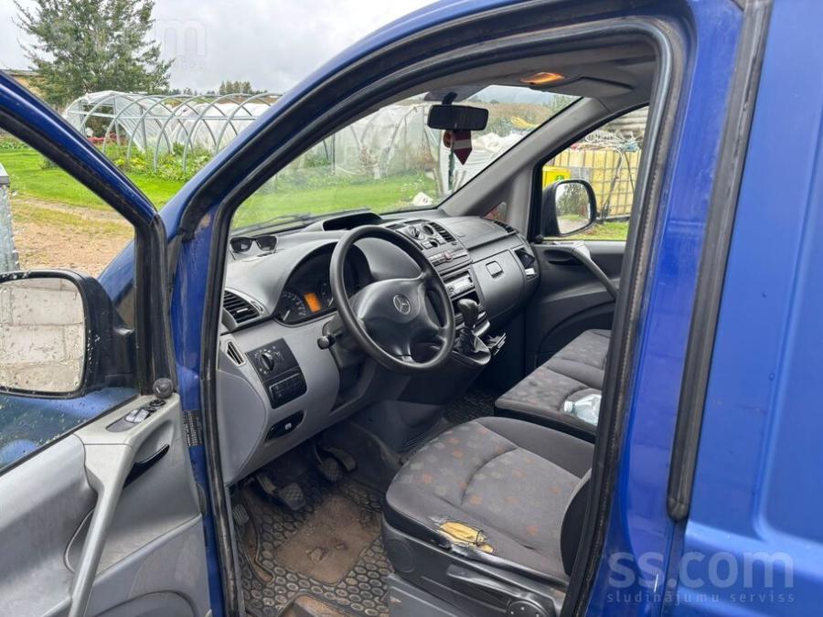 Zils Mercedes-Benz Vito 2009 Rīga, ar dzinēja tilpumu 2.10 L un nobraukumu 427 tūkst. km par 2800 €, foto 3 vietnē AUTOMOTO.COM.LV