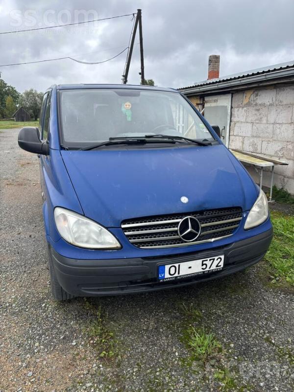 Zils Mercedes-Benz Vito 2009 Rīga, ar dzinēja tilpumu 2.10 L un nobraukumu 427 tūkst. km par 2800 €, foto 6 vietnē AUTOMOTO.COM.LV