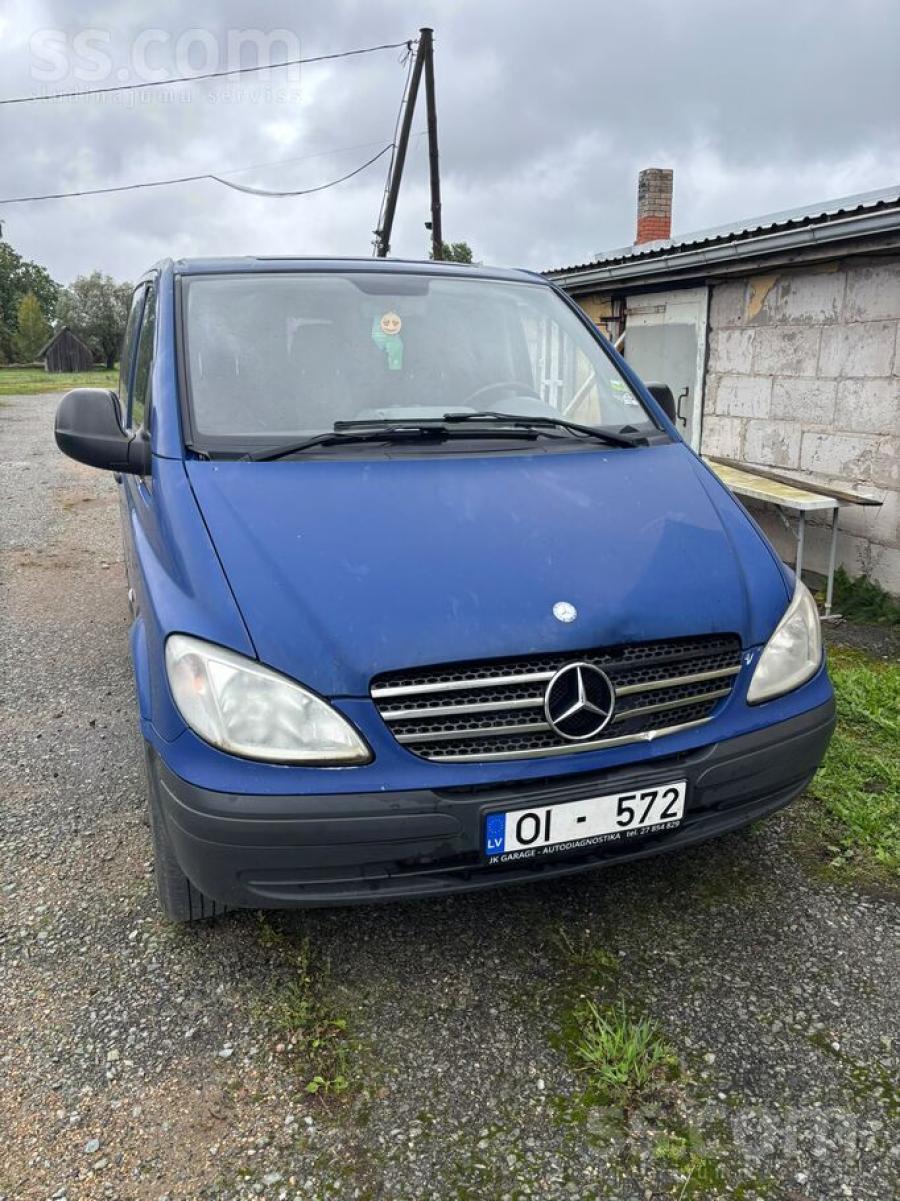 Zils Mercedes-Benz Vito 2009 Rīga, ar dzinēja tilpumu 2.10 L un nobraukumu 427 tūkst. km par 2800 €, foto 6 vietnē AUTOMOTO.COM.LV