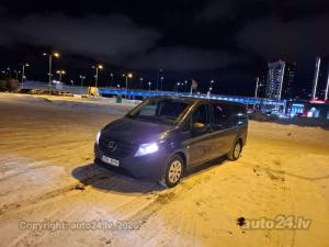 Blue Mercedes-Benz Vito 2018 in Tallinn, with an engine capacity of 2.10 L and mileage of 137 thousand km for 22300 €, photo 2 on AUTOMOTO.COM.LV