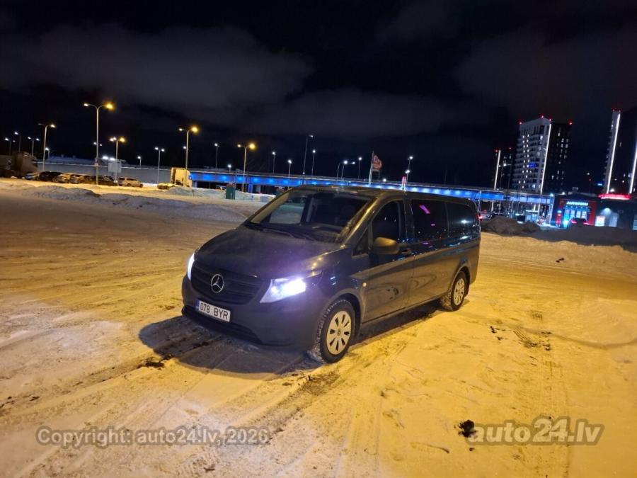 Blue Mercedes-Benz Vito 2018 in Tallinn, with an engine capacity of 2.10 L and mileage of 137 thousand km for 22300 €, photo 2 on AUTOMOTO.COM.LV