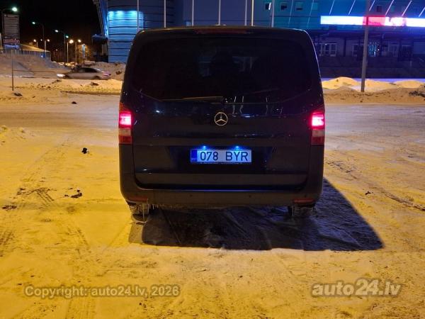 Blue Mercedes-Benz Vito 2018 in Tallinn, with an engine capacity of 2.10 L and mileage of 137 thousand km for 22300 €, photo 5 on AUTOMOTO.COM.LV