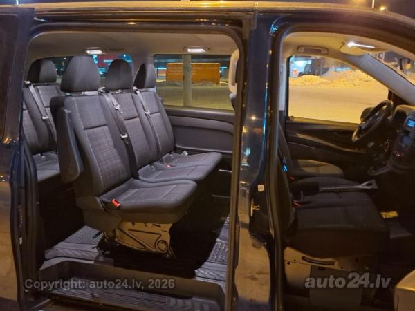 Blue Mercedes-Benz Vito 2018 in Tallinn, with an engine capacity of 2.10 L and mileage of 137 thousand km for 22300 €, photo 9 on AUTOMOTO.COM.LV
