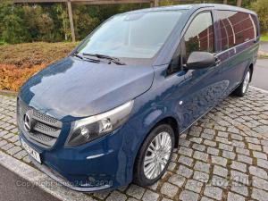 Blue Mercedes-Benz Vito 2021 in Parnu, with an engine capacity of 2.00 L and mileage of 126 thousand km for 36000 €, photo 3 on AUTOMOTO.COM.LV