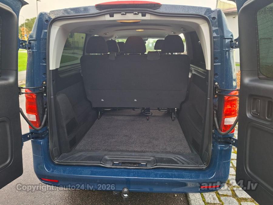 Blue Mercedes-Benz Vito 2021 in Parnu, with an engine capacity of 2.00 L and mileage of 126 thousand km for 36000 €, photo 7 on AUTOMOTO.COM.LV