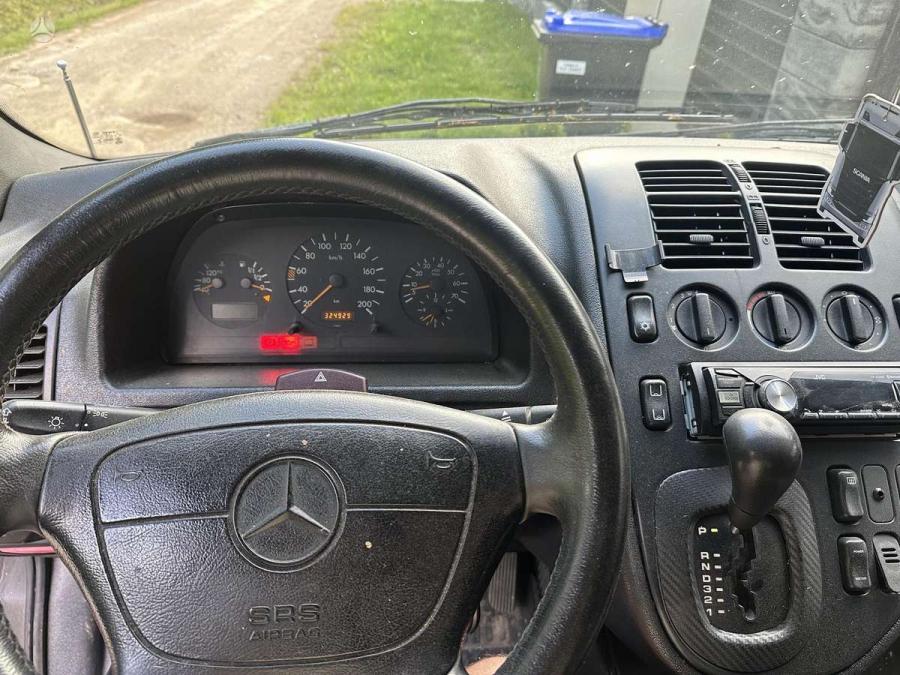 Brown Mercedes-Benz Vito 1998 in Vilnius, with an engine capacity of 2.30 L and mileage of 350 thousand km for 1500 €, photo 7 on AUTOMOTO.COM.LV