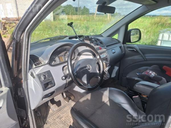 Brūns Mercedes-Benz Vito 2007 Valmiera, ar dzinēja tilpumu 2.20 L un nobraukumu 0 tūkst. km par 5500 €, foto 5 vietnē AUTOMOTO.COM.LV