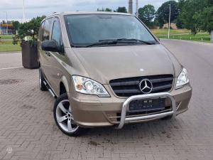 Brūns Mercedes-Benz Vito 2012 Tauragė, ar dzinēja tilpumu 2.14 L un nobraukumu 293 tūkst. km par 5300 €, foto  vietnē AUTOMOTO.COM.LV
