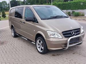 Brūns Mercedes-Benz Vito 2012 Tauragė, ar dzinēja tilpumu 2.14 L un nobraukumu 293 tūkst. km par 5300 €, foto 4 vietnē AUTOMOTO.COM.LV