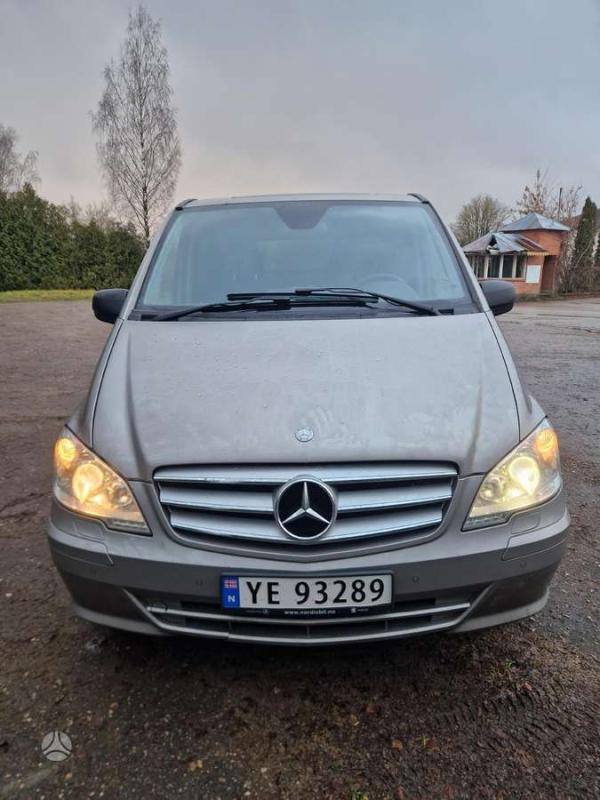 Brūns Mercedes-Benz Vito 2013 Rokiškis, ar dzinēja tilpumu 2.14 L un nobraukumu 278 tūkst. km par 6200 €, foto 2 vietnē AUTOMOTO.COM.LV