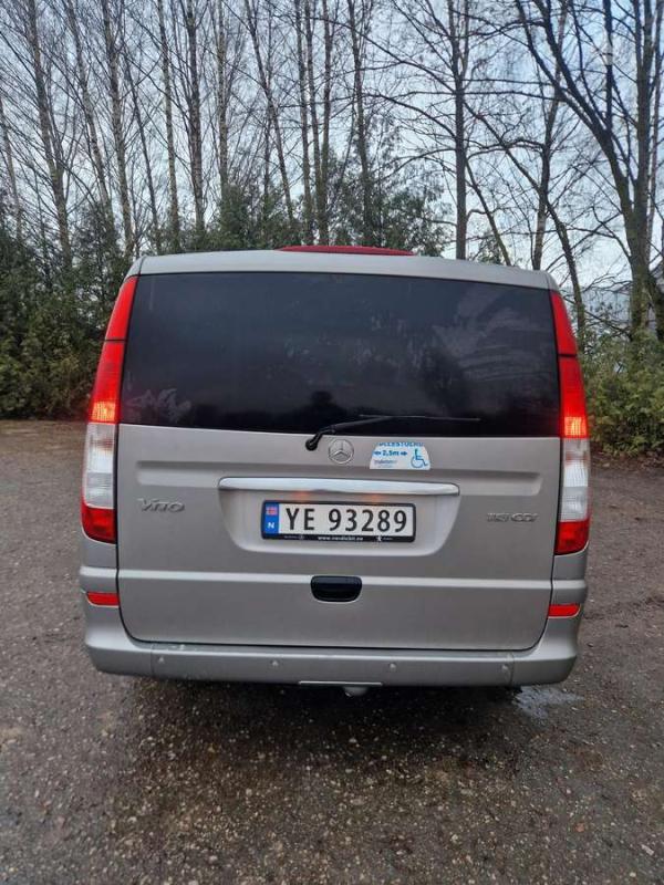 Brūns Mercedes-Benz Vito 2013 Rokiškis, ar dzinēja tilpumu 2.14 L un nobraukumu 278 tūkst. km par 6200 €, foto 6 vietnē AUTOMOTO.COM.LV