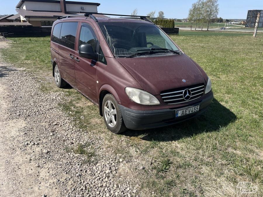 Brūns Mercedes-Benz Vito 2004 Šauļi, ar dzinēja tilpumu 2.10 L un nobraukumu 444 tūkst. km par 1649 €, foto 4 vietnē AUTOMOTO.COM.LV