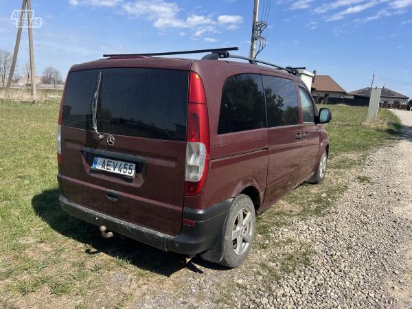 Brūns Mercedes-Benz Vito 2004 Šauļi, ar dzinēja tilpumu 2.10 L un nobraukumu 444 tūkst. km par 1649 €, foto 6 vietnē AUTOMOTO.COM.LV