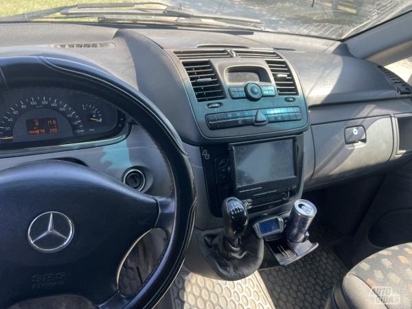Brūns Mercedes-Benz Vito 2004 Šauļi, ar dzinēja tilpumu 2.10 L un nobraukumu 444 tūkst. km par 1649 €, foto 10 vietnē AUTOMOTO.COM.LV