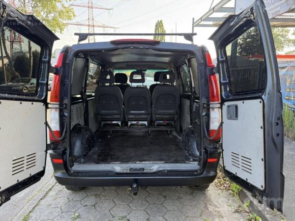 Brūns Mercedes-Benz Vito 2006 Rīga, ar dzinēja tilpumu 2.20 L un nobraukumu 290 tūkst. km par 4500 €, foto 3 vietnē AUTOMOTO.COM.LV