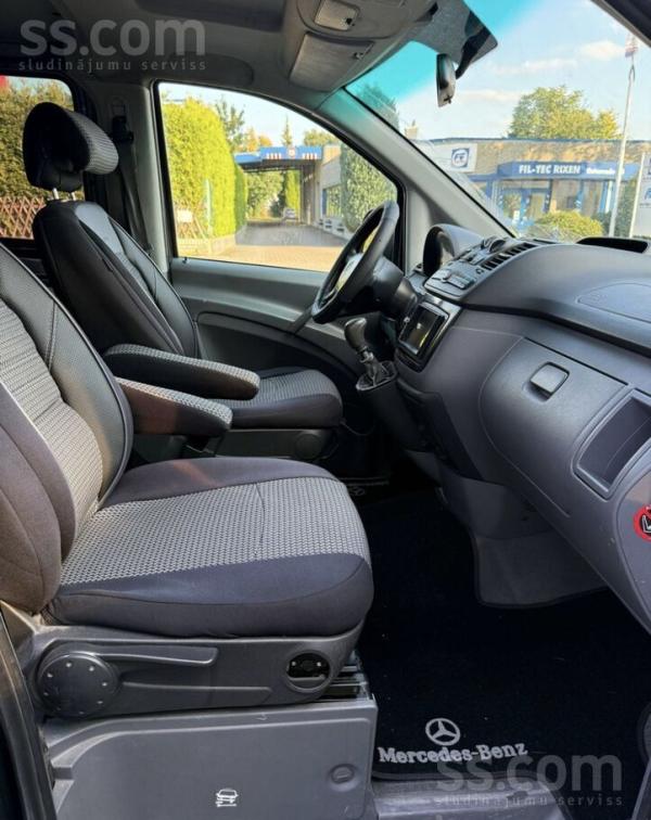Brūns Mercedes-Benz Vito 2006 Rīga, ar dzinēja tilpumu 2.20 L un nobraukumu 290 tūkst. km par 4500 €, foto 5 vietnē AUTOMOTO.COM.LV