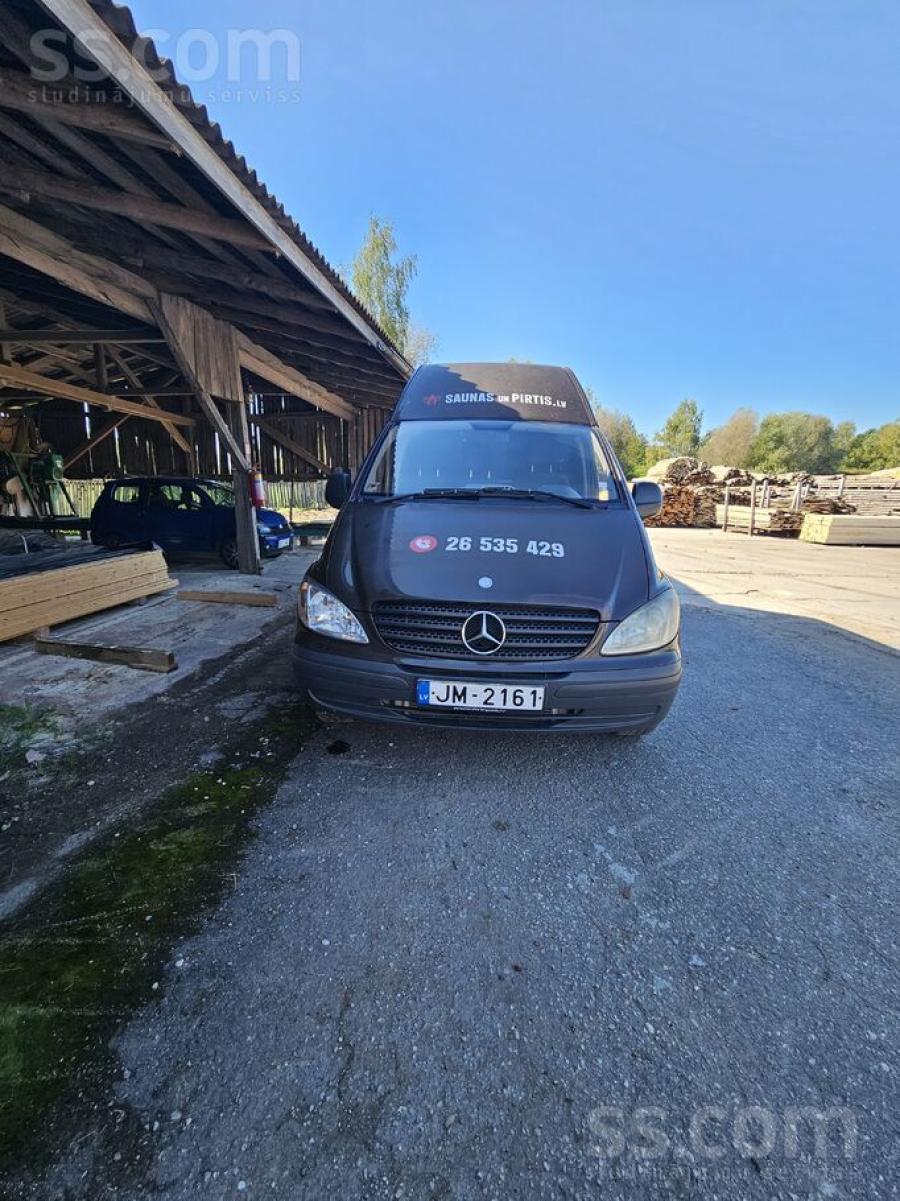Brūns Mercedes-Benz Vito 2009 Rīga, ar dzinēja tilpumu 2.20 L un nobraukumu 246 tūkst. km par 4750 €, foto 2 vietnē AUTOMOTO.COM.LV