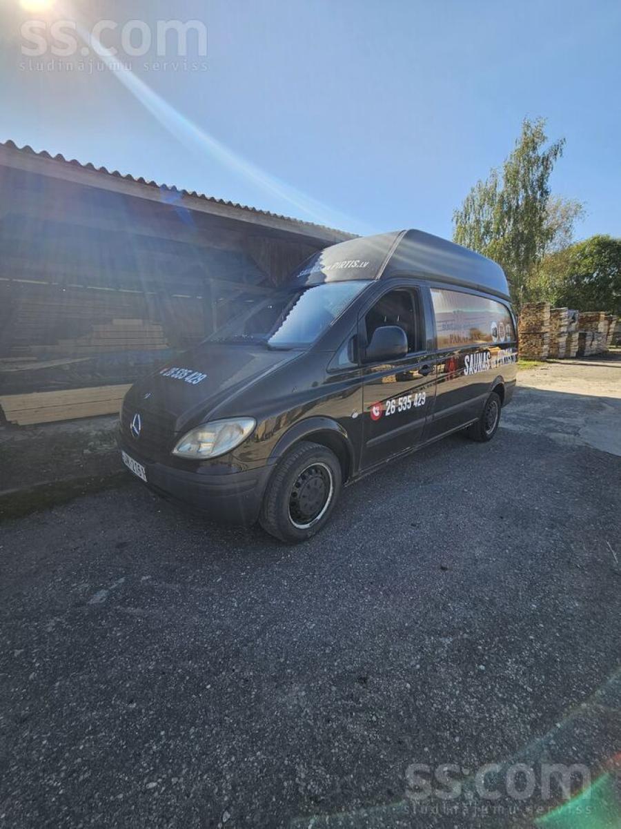 Brūns Mercedes-Benz Vito 2009 Rīga, ar dzinēja tilpumu 2.20 L un nobraukumu 246 tūkst. km par 4750 €, foto 3 vietnē AUTOMOTO.COM.LV