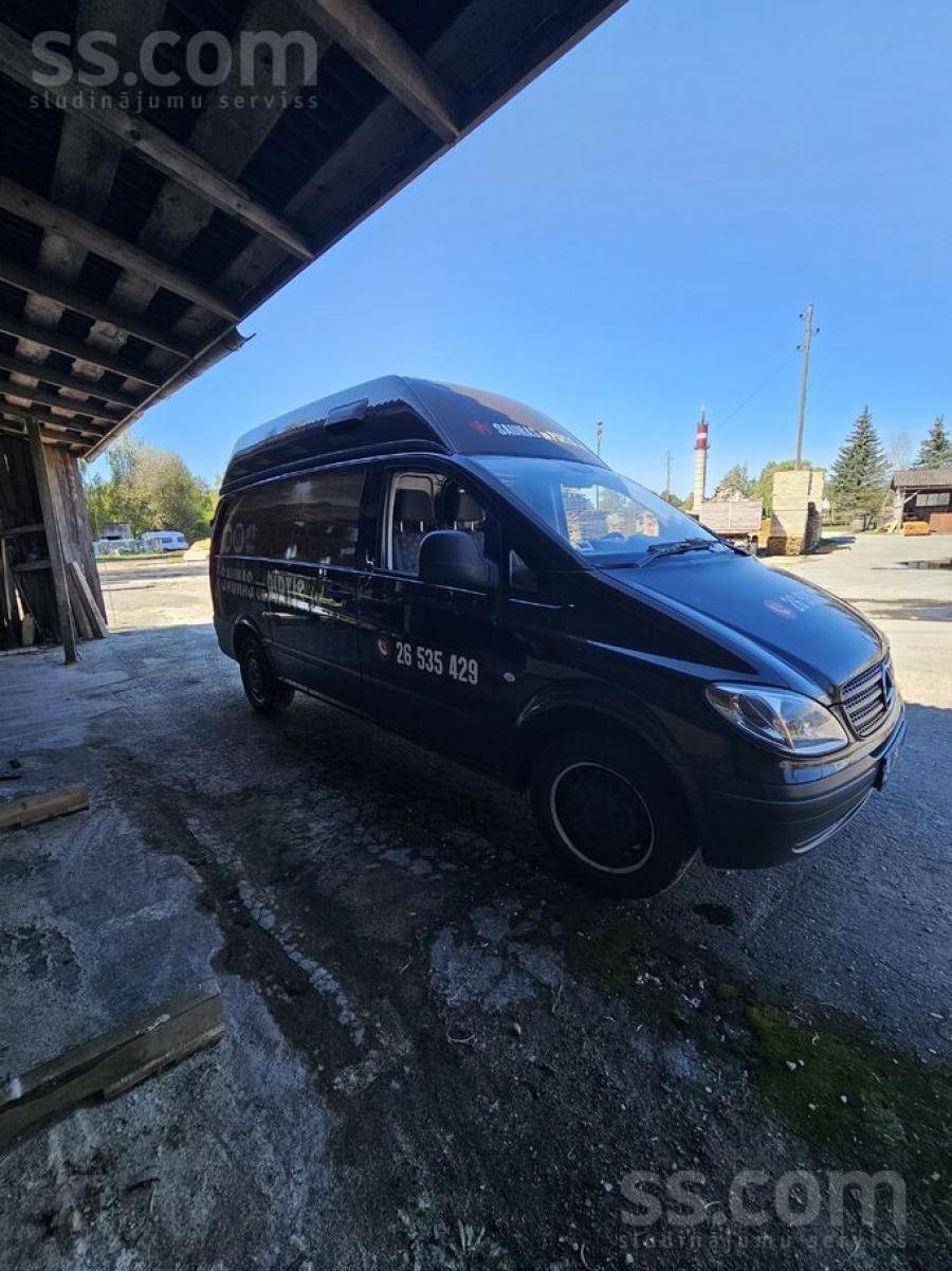 Brūns Mercedes-Benz Vito 2009 Rīga, ar dzinēja tilpumu 2.20 L un nobraukumu 246 tūkst. km par 4750 €, foto 4 vietnē AUTOMOTO.COM.LV