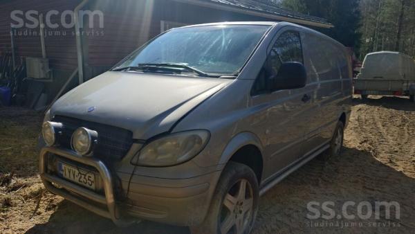 Brown Mercedes-Benz Vito 2009 in Jekabpils, with an engine capacity of 2.20 L and mileage of 390 thousand km for 4555 €, photo 1 on AUTOMOTO.COM.LV