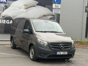 Brown Mercedes-Benz Vito 2015 in Riga, with an engine capacity of 2.20 L and mileage of 355 thousand km for 8900 €, photo 3 on AUTOMOTO.COM.LV