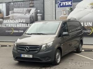 Brown Mercedes-Benz Vito 2015 in Riga, with an engine capacity of 2.20 L and mileage of 355 thousand km for 8900 €, photo 4 on AUTOMOTO.COM.LV