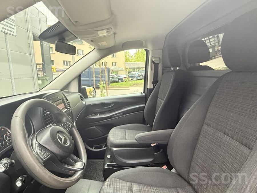 Brown Mercedes-Benz Vito 2015 in Riga, with an engine capacity of 2.20 L and mileage of 355 thousand km for 8900 €, photo 8 on AUTOMOTO.COM.LV