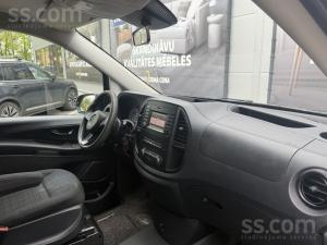 Brown Mercedes-Benz Vito 2015 in Riga, with an engine capacity of 2.20 L and mileage of 355 thousand km for 8900 €, photo 9 on AUTOMOTO.COM.LV