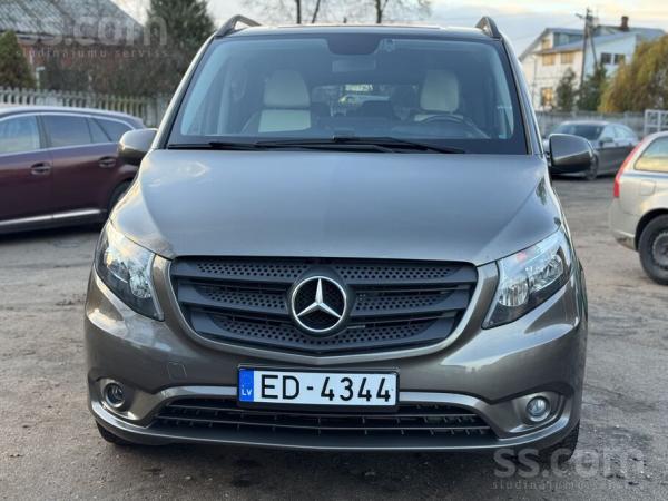 Brown Mercedes-Benz Vito 2016 in Daugavpils, with an engine capacity of 2.10 L and mileage of 343 thousand km for 15250 €, photo 2 on AUTOMOTO.COM.LV