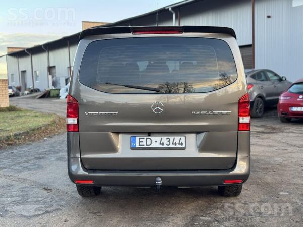 Brown Mercedes-Benz Vito 2016 in Daugavpils, with an engine capacity of 2.10 L and mileage of 343 thousand km for 15250 €, photo 7 on AUTOMOTO.COM.LV