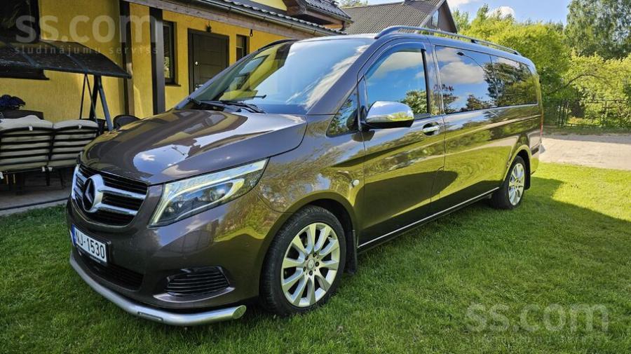 Brown Mercedes-Benz Vito 2016 in Ogre, with an engine capacity of 2.10 L and mileage of 260 thousand km for 21000 €, photo 3 on AUTOMOTO.COM.LV