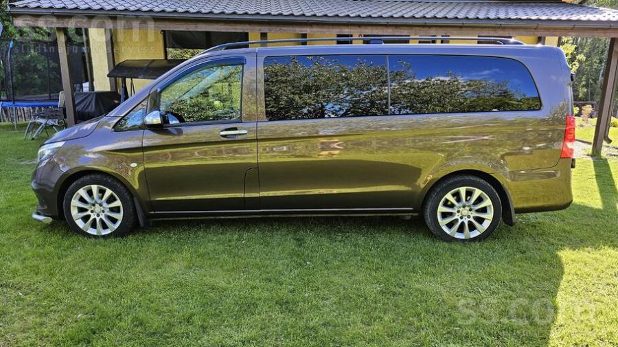 Brown Mercedes-Benz Vito 2016 in Ogre, with an engine capacity of 2.10 L and mileage of 260 thousand km for 21000 €, photo 4 on AUTOMOTO.COM.LV