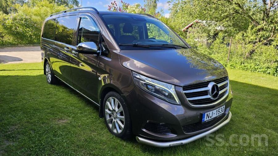 Brown Mercedes-Benz Vito 2016 in Ogre, with an engine capacity of 2.10 L and mileage of 260 thousand km for 21000 €, photo 9 on AUTOMOTO.COM.LV