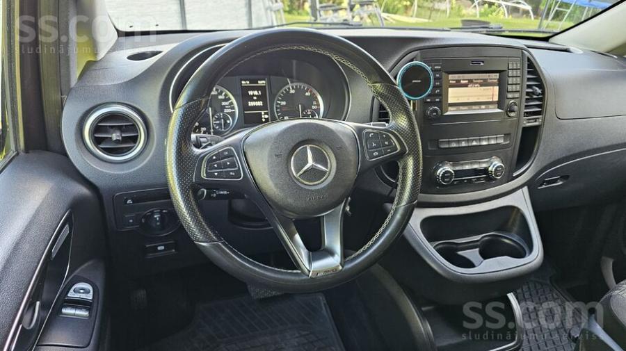 Brown Mercedes-Benz Vito 2016 in Ogre, with an engine capacity of 2.10 L and mileage of 260 thousand km for 21000 €, photo 13 on AUTOMOTO.COM.LV