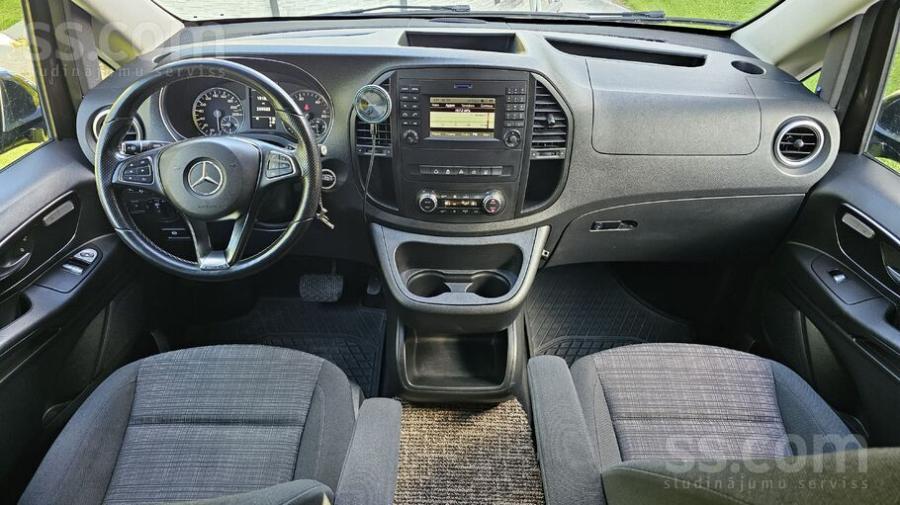 Brown Mercedes-Benz Vito 2016 in Ogre, with an engine capacity of 2.10 L and mileage of 260 thousand km for 21000 €, photo 14 on AUTOMOTO.COM.LV