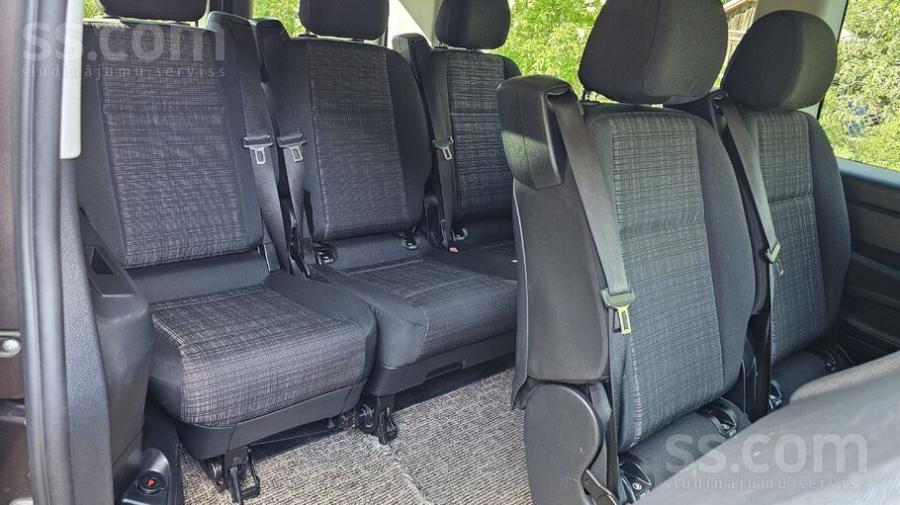 Brown Mercedes-Benz Vito 2016 in Ogre, with an engine capacity of 2.10 L and mileage of 260 thousand km for 21000 €, photo 18 on AUTOMOTO.COM.LV