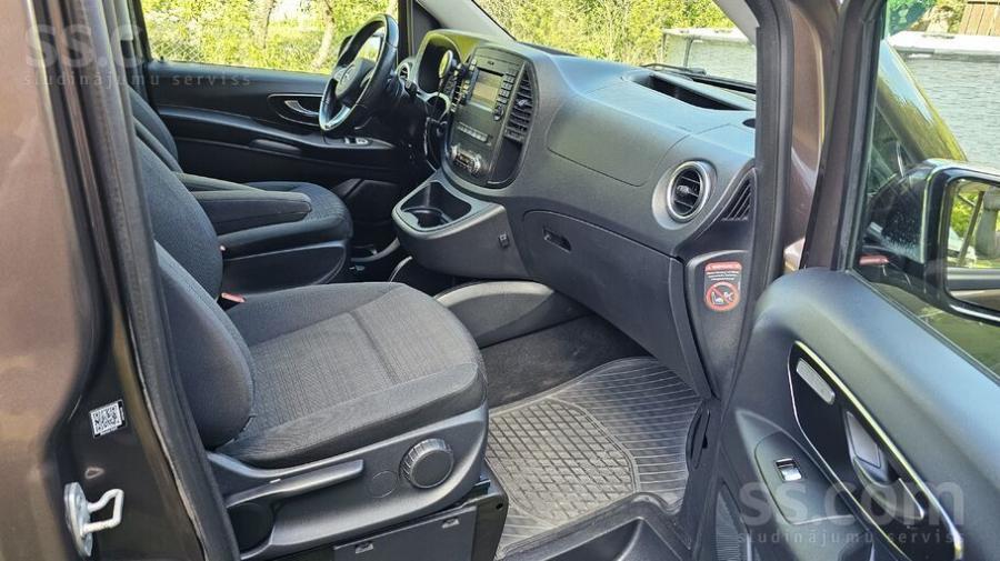Brown Mercedes-Benz Vito 2016 in Ogre, with an engine capacity of 2.10 L and mileage of 260 thousand km for 21000 €, photo 22 on AUTOMOTO.COM.LV
